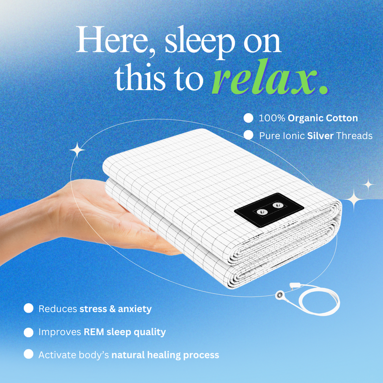 LiveGrounded™ Earthing Sheets.