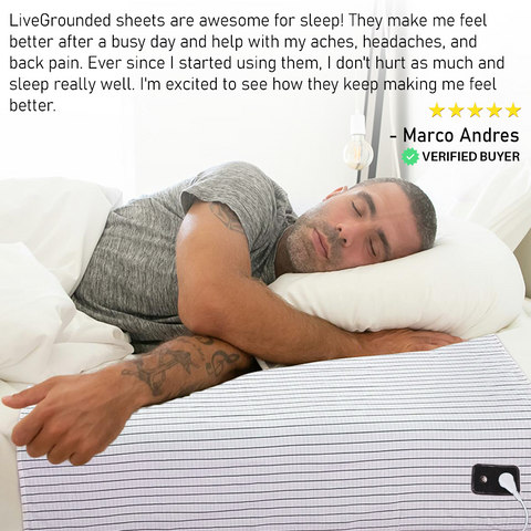 LiveGrounded™ Earthing Sheets.
